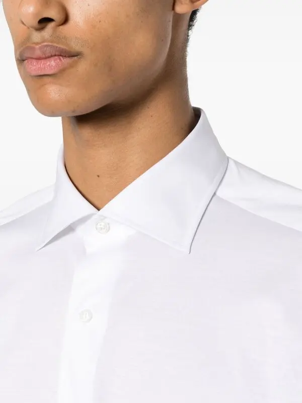 FRAY Cotton Jersey Shirt