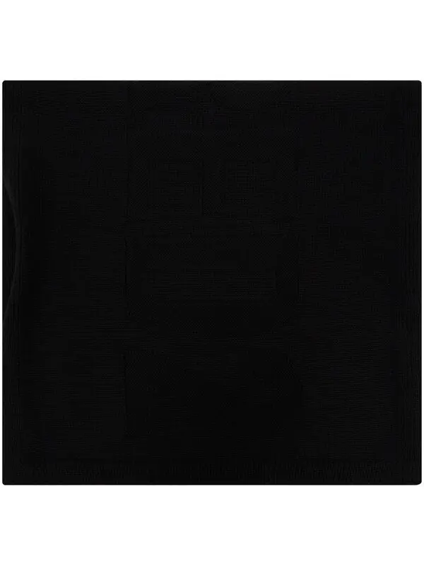 Dsquared2 Intarsia-knit Wool Scarf