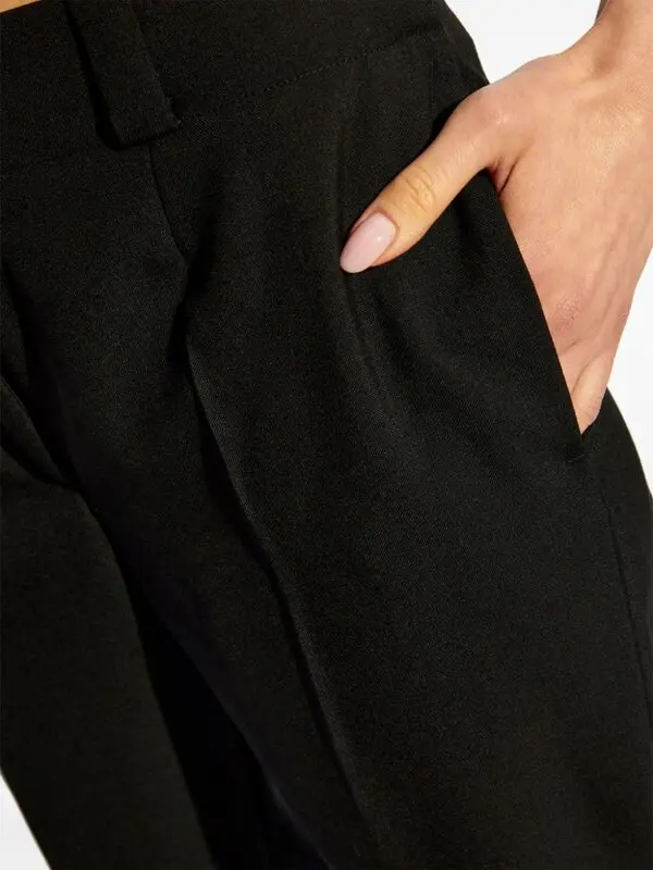 Kenzo Logo-appliqué Cropped Trousers