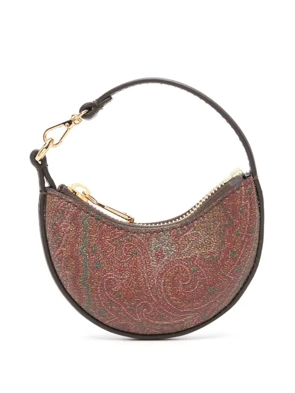 Etro Paisley-print Mini Bag - Brown