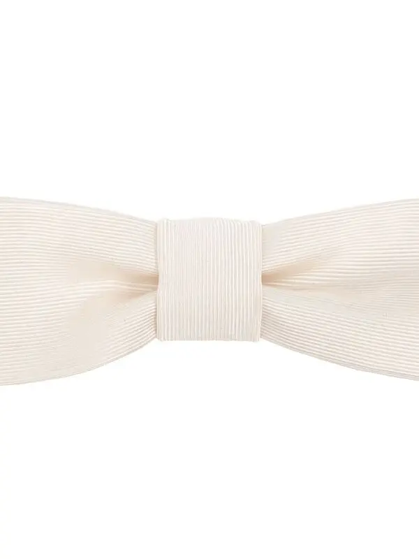 Dsquared2 Silk Bow Tie - Neutrals