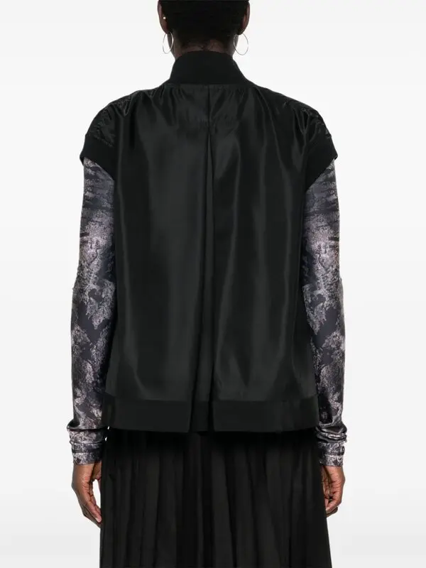 Sacai Textured Pleated Gilet