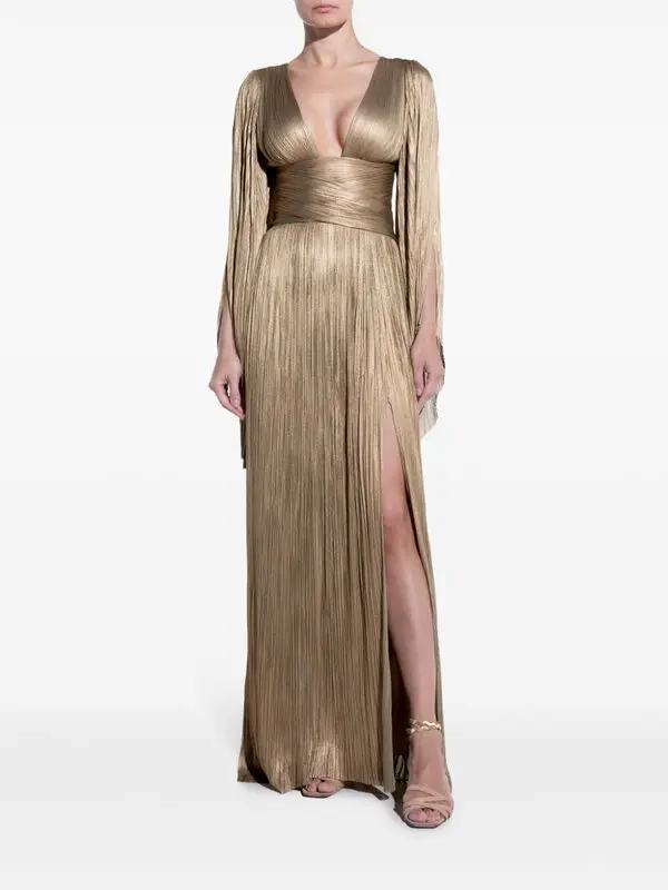 MARIA LUCIA HOHAN Alana Maxi Dress - Brown