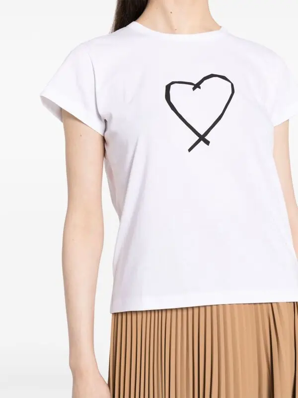 AGNES B. Sarajevo Heart-print T-shirt