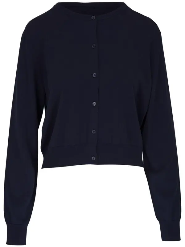 Carolina Herrera Fine-knit Cardigan - Blue
