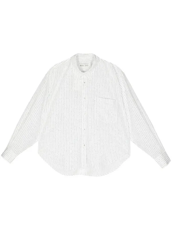 RECTO Striped Long-sleeve Shirt