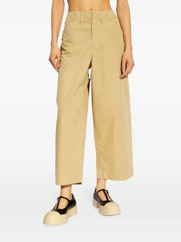 Rag & Bone Cotton-twill Cropped Trousers
