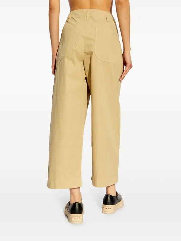 Rag & Bone Cotton-twill Cropped Trousers