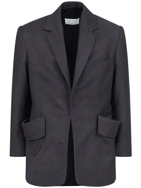 MAISON MARGIELA Single-breasted Wool Blazer