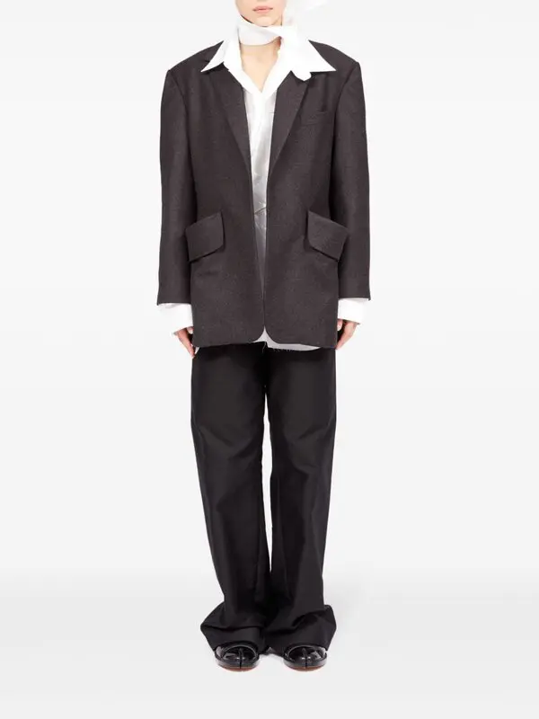 MAISON MARGIELA Single-breasted Wool Blazer