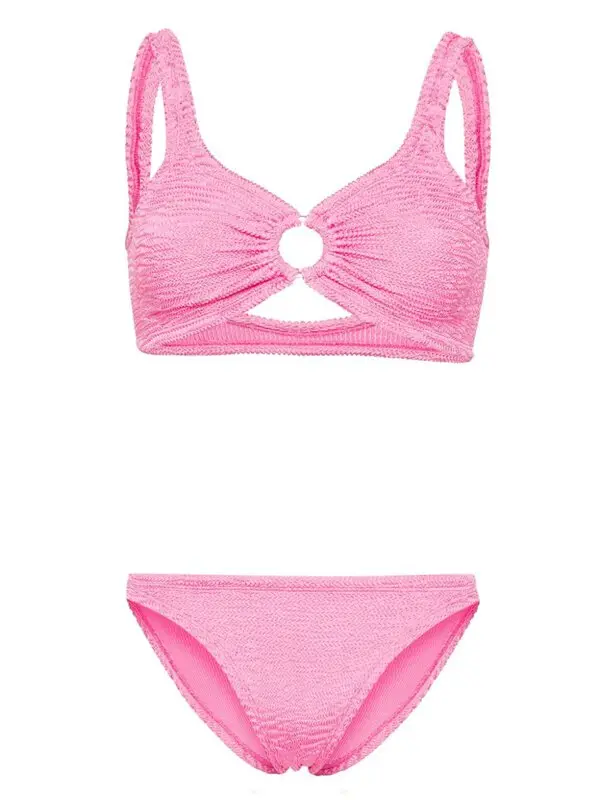PARAMIDONNA Irina Seersucker Bikini - Pink