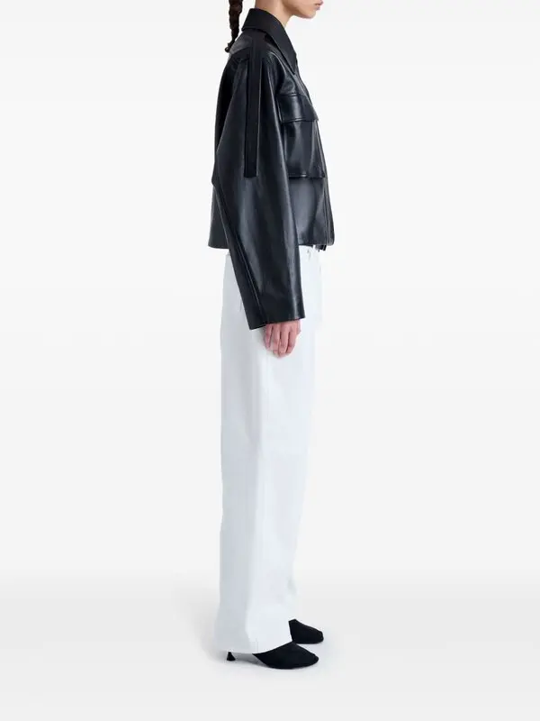 Proenza Schouler Dylan Leather Jacket - Black