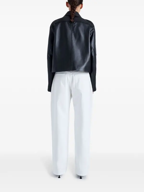 Proenza Schouler Dylan Leather Jacket - Black