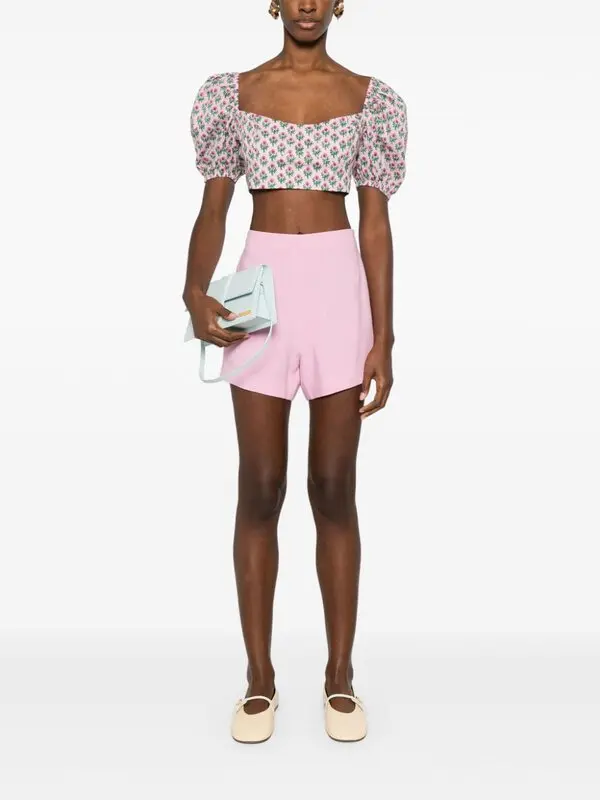 MC2 SAINT BARTH Delia Cropped Blouse