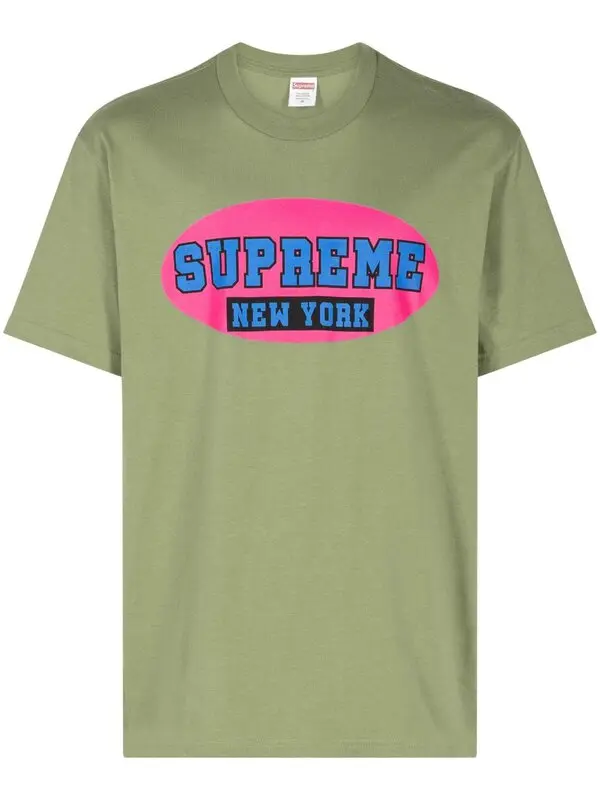 Supreme New York Cotton T-shirt - Green