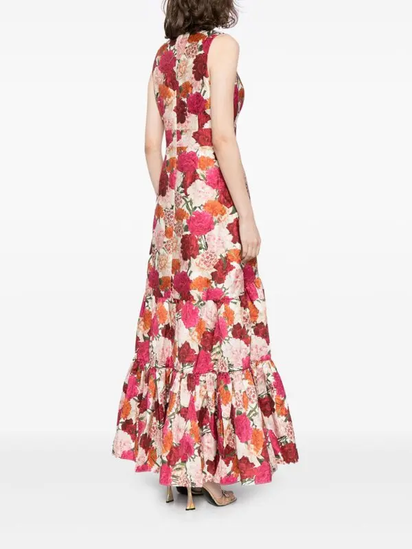 Sachin & Babi Rori Floral-print Maxi Dress - White