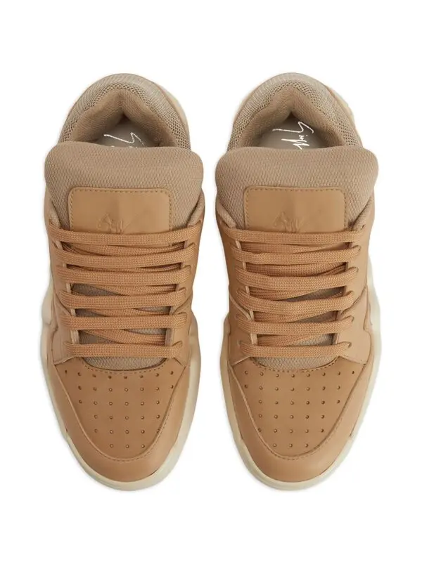 GIUSEPPE ZANOTTI Talon Mid-top Sneakers - Neutrals