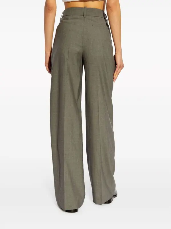 Kenzo Wide-leg Wool Trousers