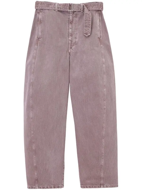 LEMAIRE Belted Straight Jeans