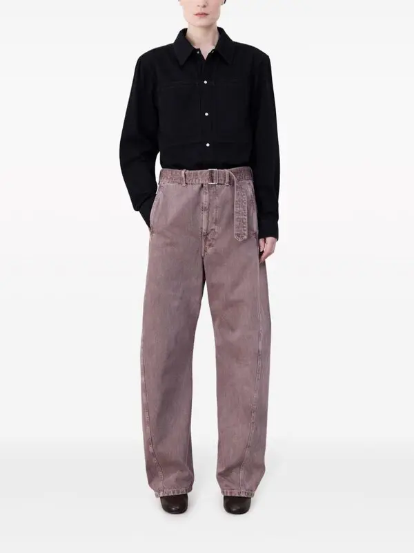 LEMAIRE Belted Straight Jeans