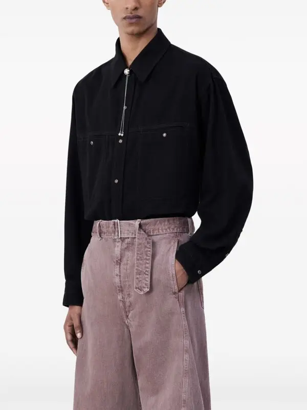 LEMAIRE Belted Straight Jeans