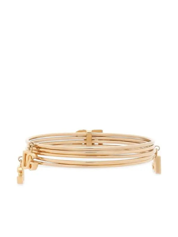 Dolce & Gabbana Logo Charm Bangle