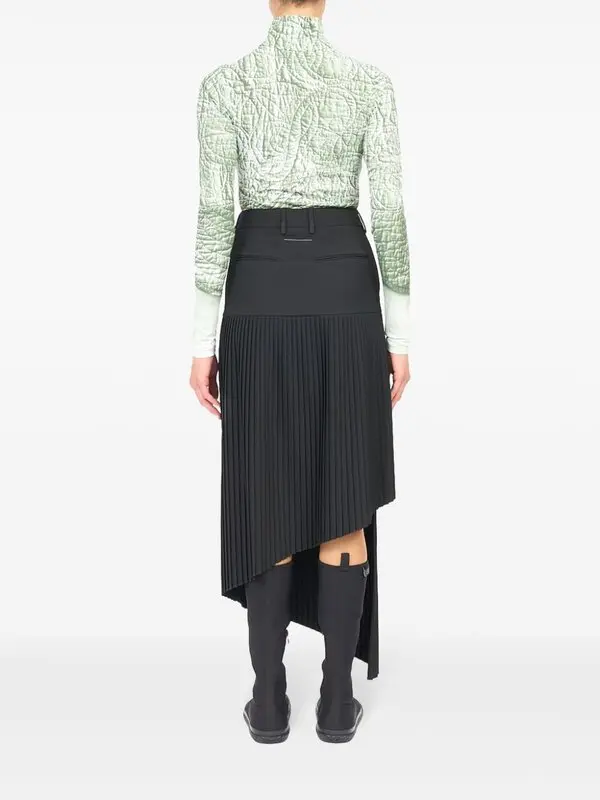 MAISON MARGIELA Asymmetric Gabardine Maxi Skirt