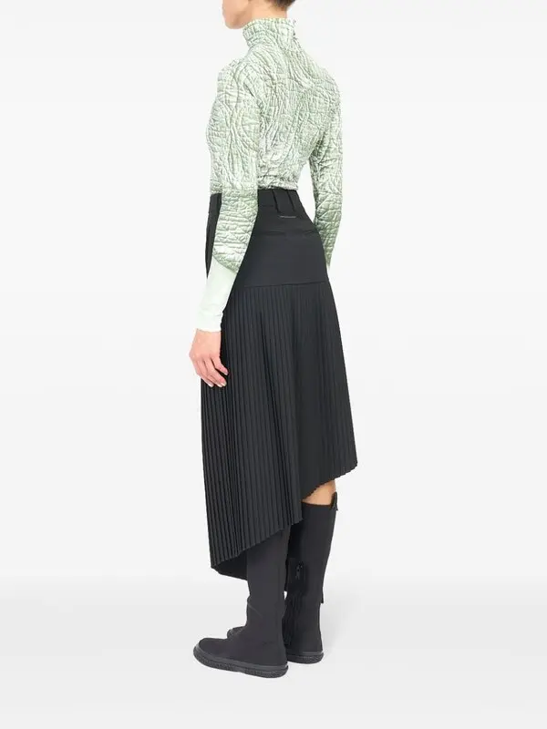 MAISON MARGIELA Asymmetric Gabardine Maxi Skirt