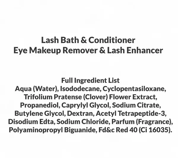 SERIOUS SKINCARE Lash Bath & Conditioner