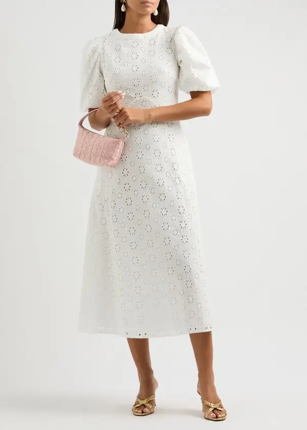 olivia rubin lace dress Beautiful Olivia Rubin Dress This Olivia Rubin midi dress features a dreamy  mix of pinks, lilac, green, and multi pastel tones in a beautiful rainbow  ombre effect. Designed with delicate lace, ruffle