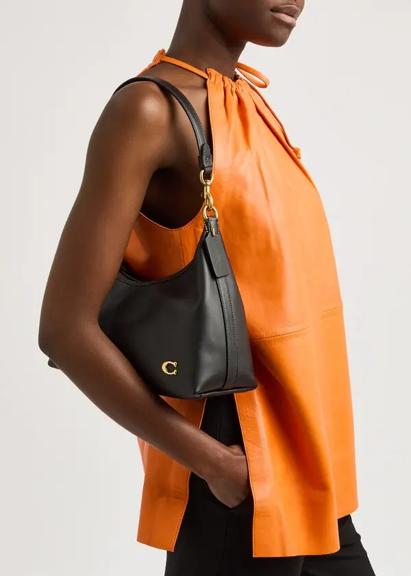 COACH Juliet Leather Shoulder Bag