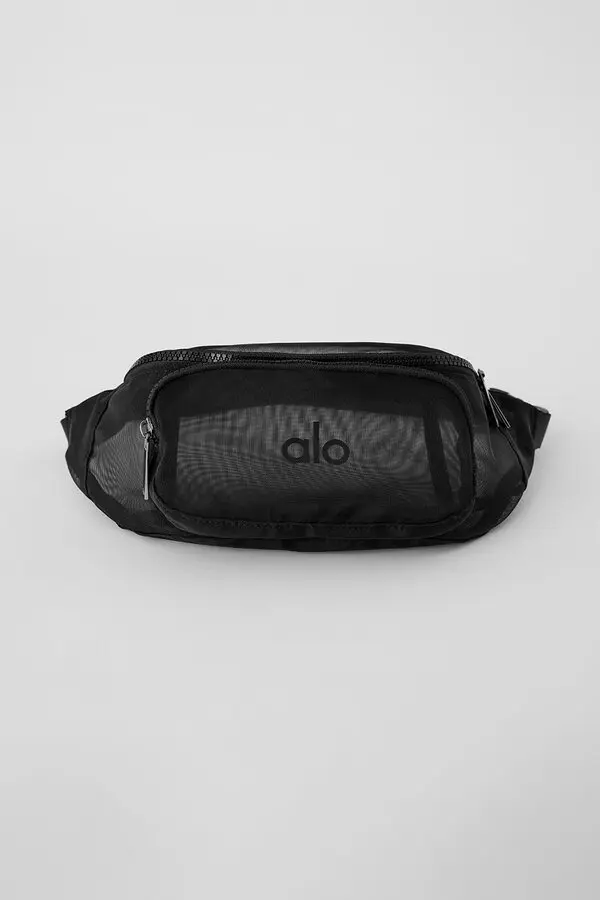 alo belt bag New Alo Yoga Explorer Belt Bag Black – Crossbody Waist Fanny  main image 2
