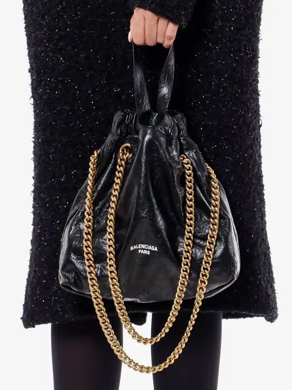 Balenciaga Crush Bucket Bag