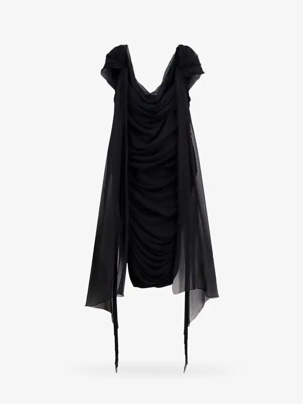 Givenchy Stretch Viscose Draped Dress