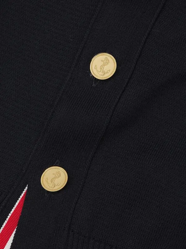 Thom Browne Milano 4-bar Cotton Cardigan