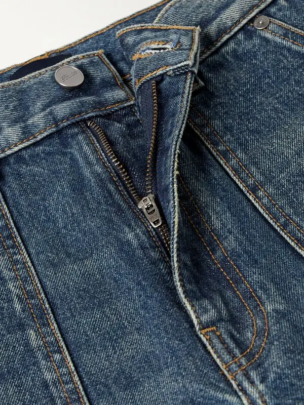 Khaite Hewitt High-rise Straight-leg Jeans