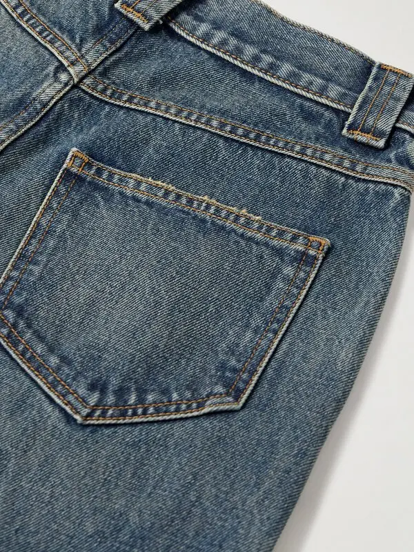 Khaite Hewitt High-rise Straight-leg Jeans