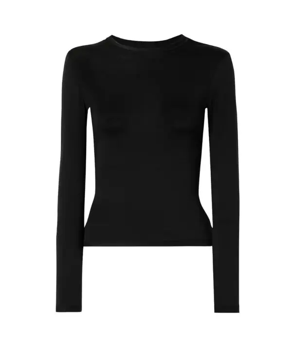 CDLP Lyocell-blend T-shirt - Black