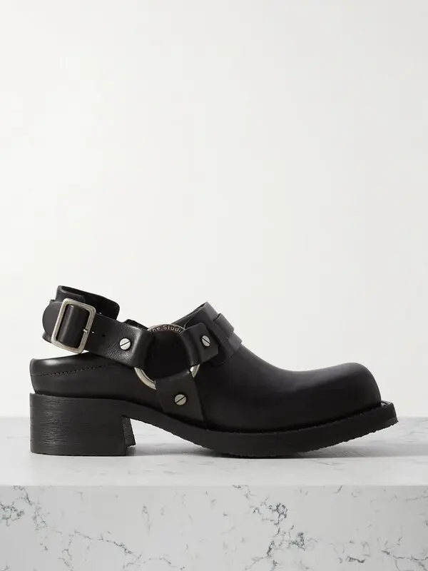Acne Studios Leather Mules