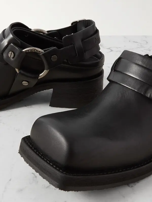 Acne Studios Leather Mules