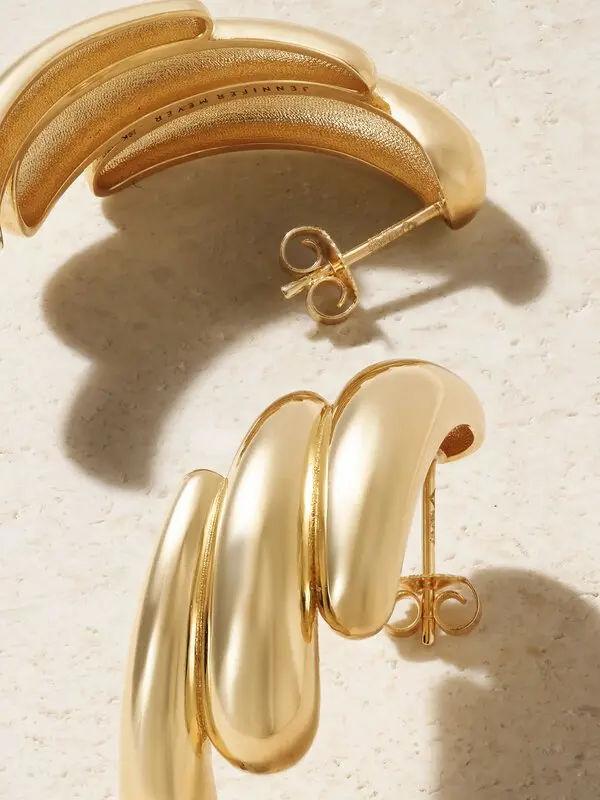 JENNIFER MEYER Cascading Dome Earrings