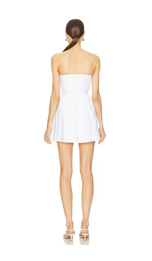 MORE TO COME Robin Mini Dress - White
