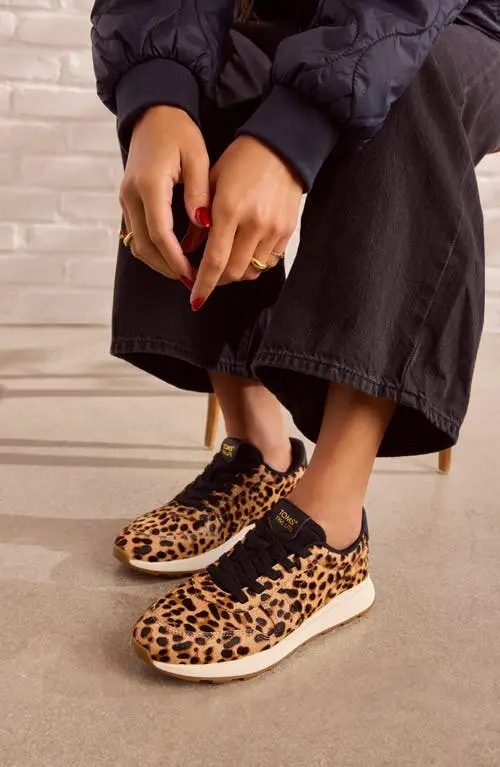 Toms Trvl Lite Retro Sneakers - Medium Brown Leopard