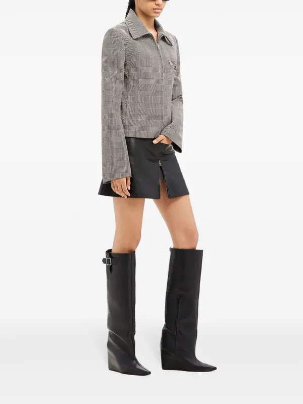 COURREGES Prince Of Wales Jacket - Black