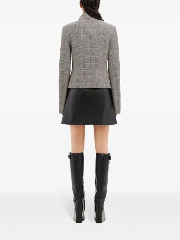 COURREGES Prince Of Wales Jacket - Black