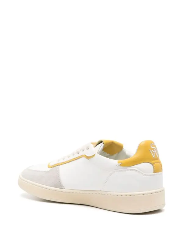 STUART WEITZMAN Derby Leather Sneakers - White