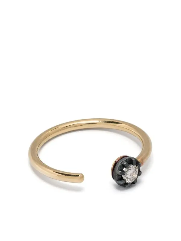 LEANDRA 18kt Yellow Diamond Ring - Gold