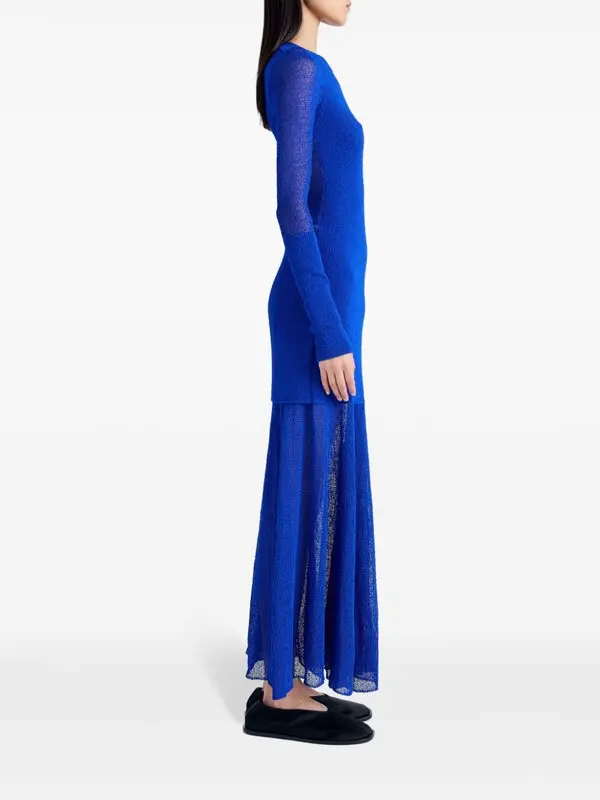 Proenza Schouler Anita Fine-knit Maxi Dress