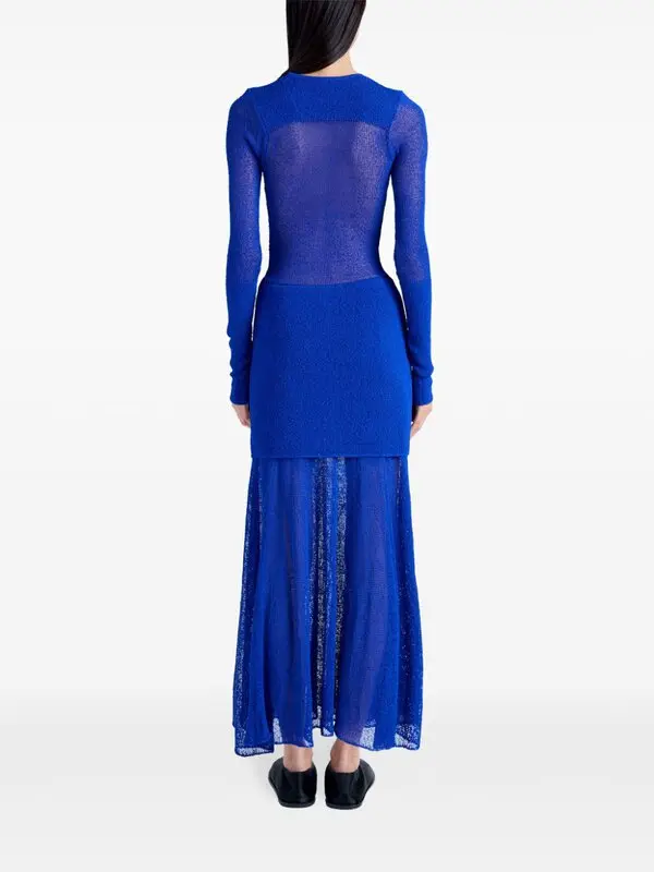 Proenza Schouler Anita Fine-knit Maxi Dress