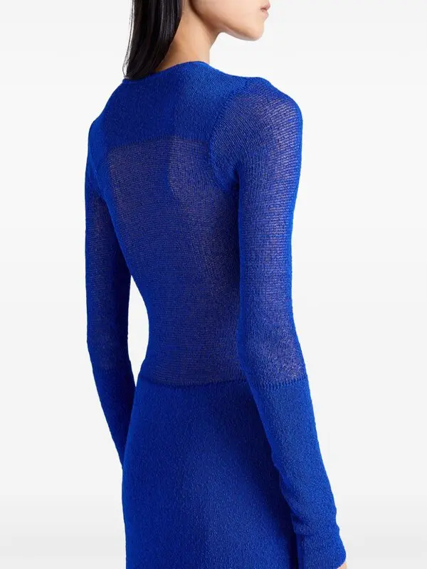 Proenza Schouler Anita Fine-knit Maxi Dress